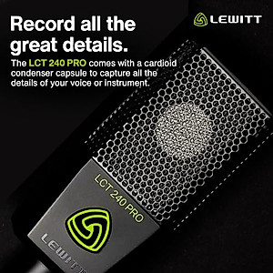 LCT-240 Pro Value Pack Microphone Bundle with Shock Mount