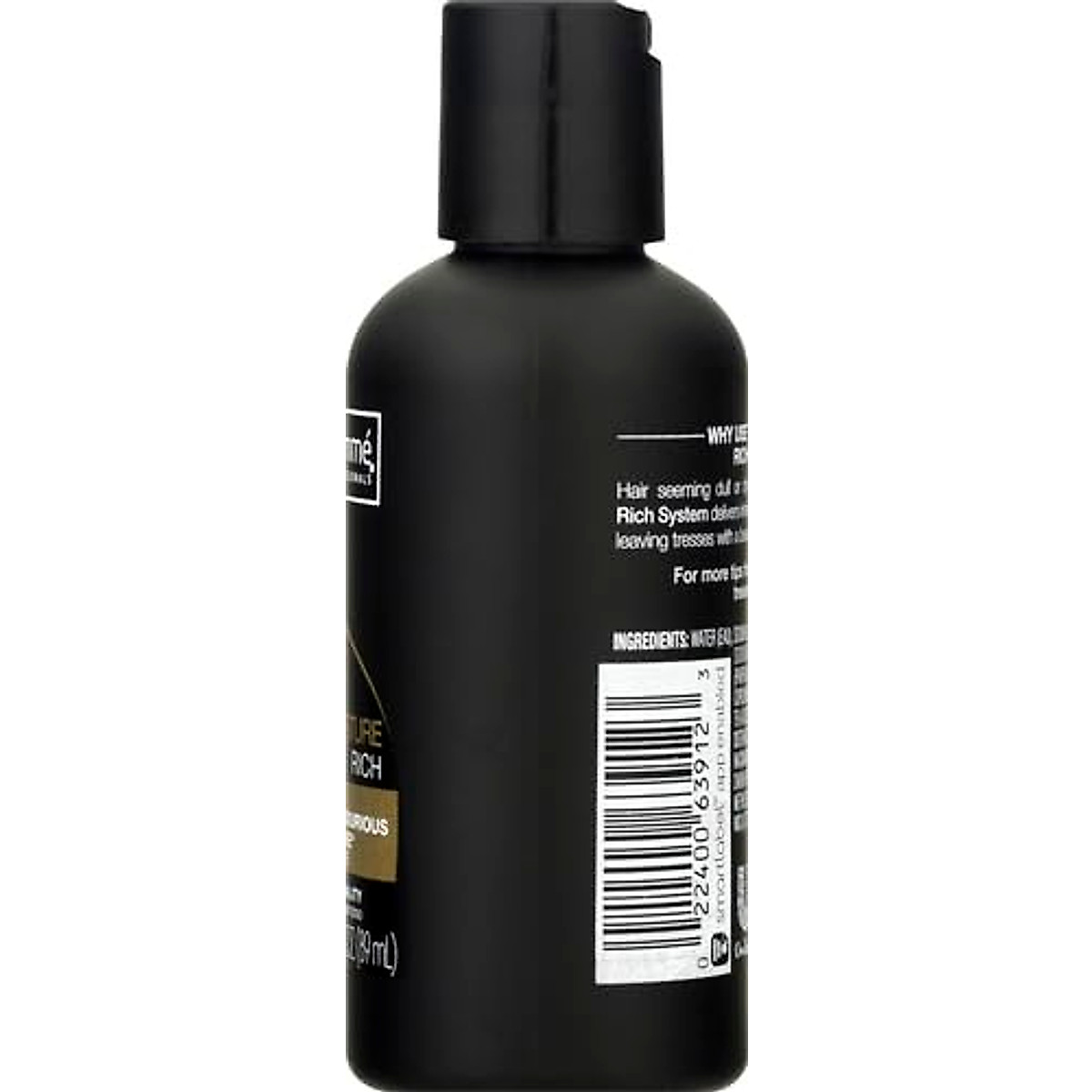 TRESemmé Rich Moisture Hydrating Shampoo for Dry Hair Formulated With Pro Style Technology 3 Fl Oz