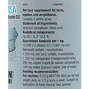 Nekton-MSA High-Grade Mineral Supplement for Pets 40gm