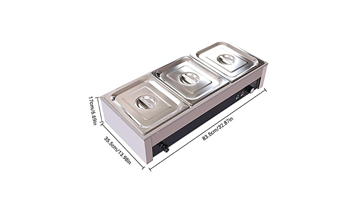 1500W Electric Buffet Warmer - Keep Food Perfectly Warm