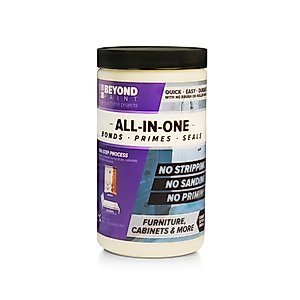 BEYOND PAINT - Furniture, Cabinets and More All-in-One Refinishing Paint Quart- Color: Licorice