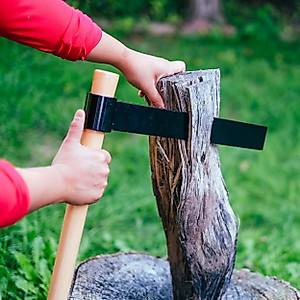 Felled Shingle Froe Tool, 15in Splitting Froe Blade & 18in Froe Knife Handle – Froe Axe Kindling Axe Wood Froe Tool