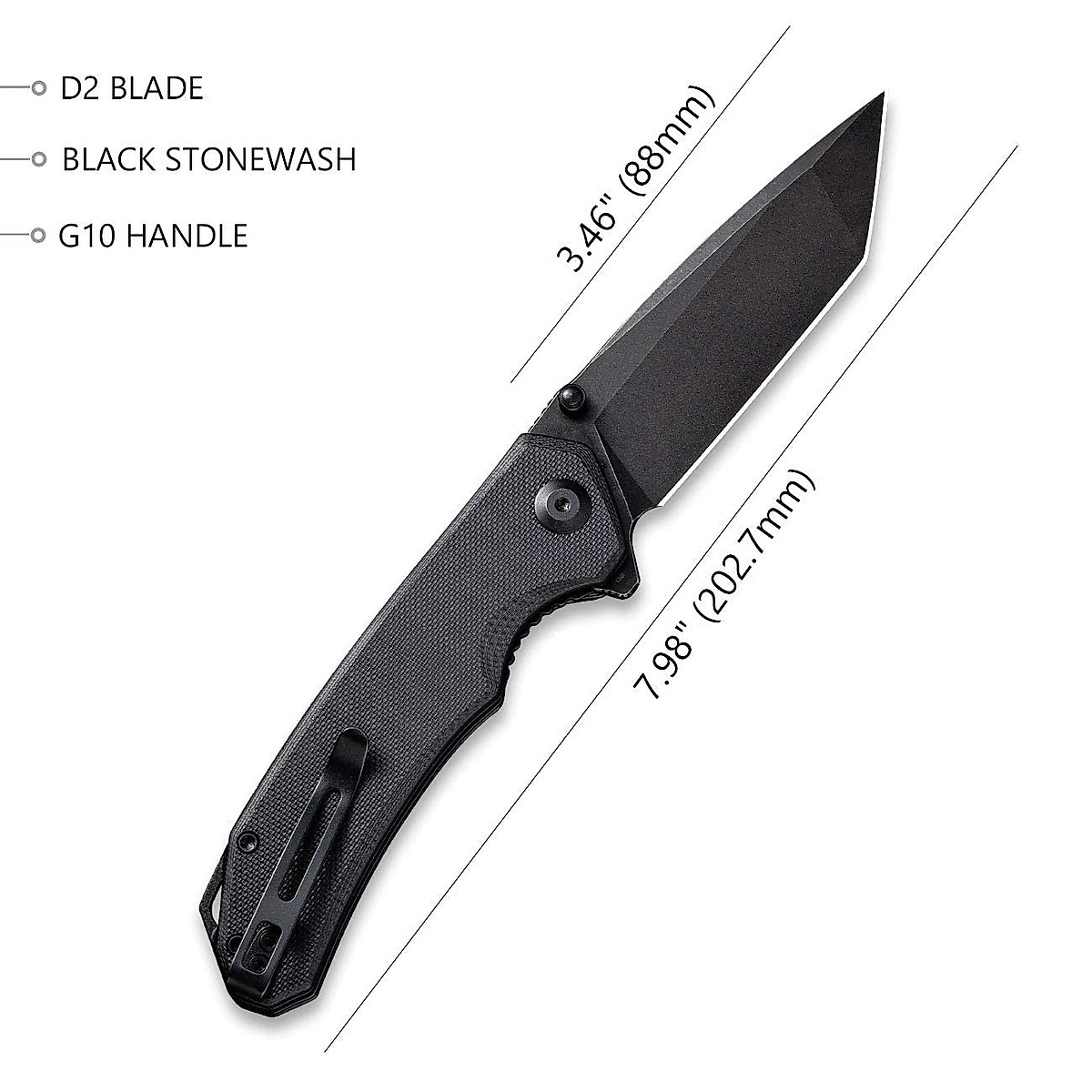 CIVIVI Brazen Tanto Blade Bundled Praxis,Great EDC Knife Set