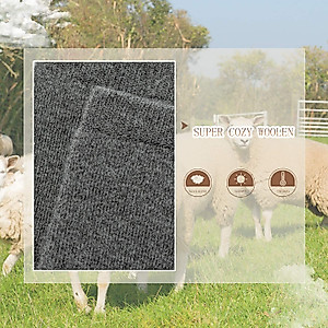 HowJoJo Toddler Boys Wool Socks Kids Winter Warm Socks Dinosaur Crew Socks 6 Pack 3t-4t/4t-5t