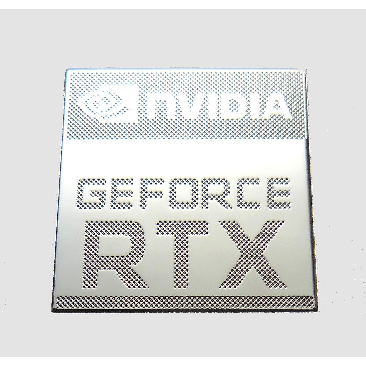 VATH Made Metal Sticker Compatible with NVIDIA Geforce RTX 18 x 18mm / 11/16" x 11/16" [1043]