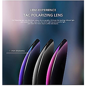Tac Glasses Tac Polarized Sunglasses Sports Outdoor Sunglasses for Men/Women, Unisex, Military Eyewear Original As Seen On TV, New in Box (1 Pack)