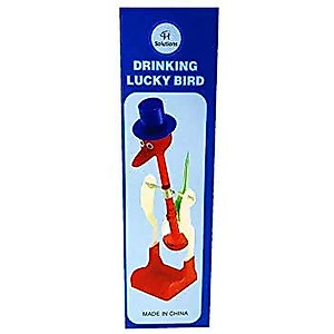 2 ct Thermodynamic Drinking Bird | Classic | Magic Motion | Drinking Bird (Blue)