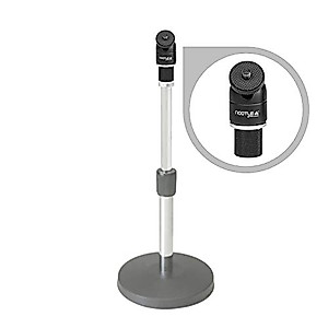 GRIFITI NOOTLE MUSIC MIC STAND ADAPTOR 5/8” 27 FEMALE TO 1/4” 20 MALE AND MINI BALL HEAD FOR CAMERAS, PHONE AND TABLET MOUNTS
