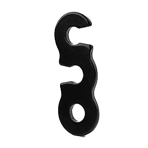 10Pcs Aluminum Guyline Cord Adjuster Tent Tensioners Wind Rope Buckle Camp Rope Adjuster for Tent Cam Hiking Backpacking Outdoor Activity (Blackl) Aluminum Cord Tensioner Aluminum Cord Tension