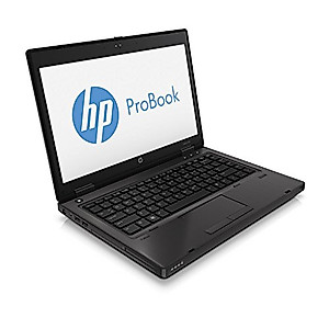 HP ProBook 14 Inch Business High Performance Laptop Computer, Intel Dual-Core i5-3320M Up to 3.3GHz, 8GB RAM, 128GB SSD, WiFi, DVDRW, Windows 10 Professional (Renewed)