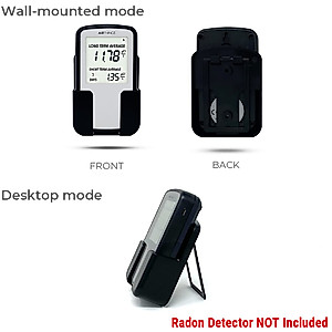 Multiple Purposes Case for Corentium Home Radon Detector by Airthings, for Desktop and Wall-Mounted