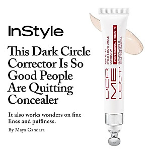 Dermelect Revitalite Professional Eyelid & Dark Circle Corrector for Eyes - Anti Aging Cream with Peptides Brightening & Tightening Treatment for Dark Circles, Puffiness, Droopy Eyelids, Wrinkles