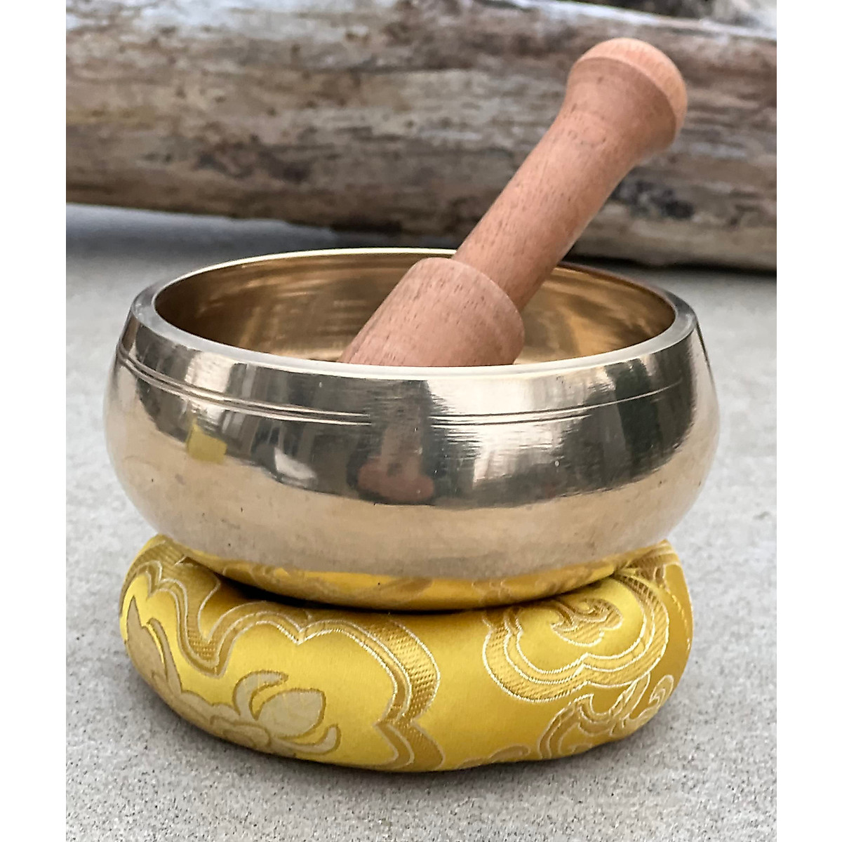 Tibetan Singing Bowl Set - 5 Buddhas Meditation