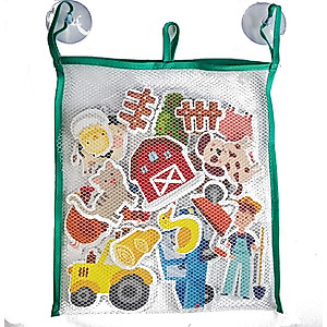 VARUN Buddy & Barney | Farm Bath Time Stickers - Bath Tub Fun for Kids & preschoolers BB146