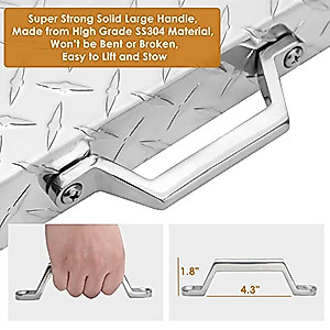 Blackstone Griddle Cover 36 inch, Fits 36” Blackstone Griddle Cover,Griddle Lid, Flat Top Grill Griddle Hard Cover, Griddle Accessories, Aluminum + SS304, Silver, Rust, Dust and Weather-Proof