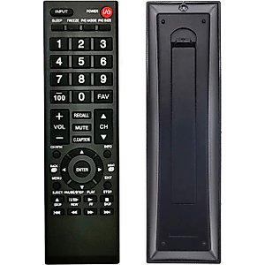 Universal Remote Control for Toshiba TV, Replacement for All Toshiba LCD LED HDTV 3D 4K UHD Smart TVs