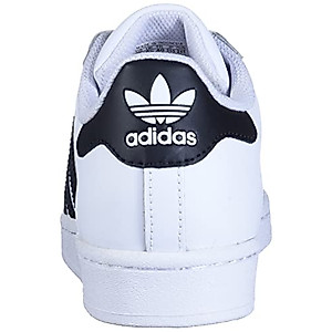 adidas Originals mens Superstar Sneaker, White/Black/White, 12 US