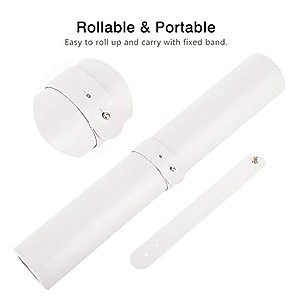 Desk Pad White, Laptop Desk Mat Waterproof Leather Desk Mat,Desk Organizers and Accessories(White, 31.5" x 15.7")