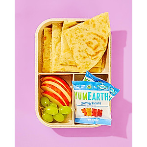 YumEarth Organic Gummy Bears - Fruity Gummy Candy Snack Packs, Gluten Free Snacks for Kids - Allergy Friendly, Non-GMO, No Artificial Flavors or Dyes - Assorted Flavors, 0.7 Oz - 15 Count (Pack of 1)