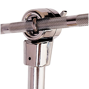 Yeasoul Cymbal Stand, Adjust high Boom and Straight Combo,Double Braced Legs with Rubber Feet fits 8、10、12、14、16、18、20 inch cymbals