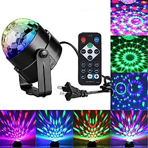 Urtronix Disco Ball Light LED Party Light RGB Stage Lights for DJ, Karaoke, Wedding, Club