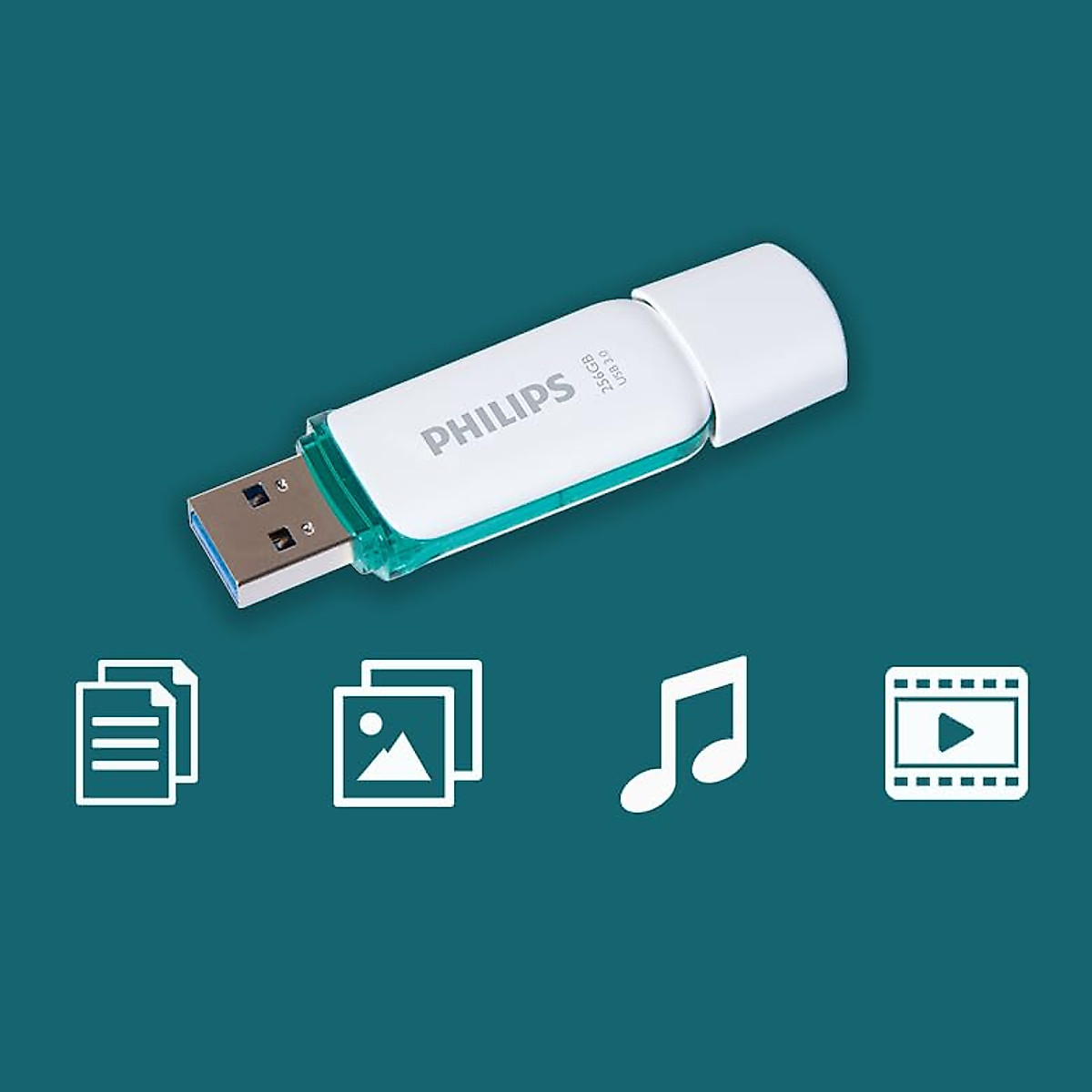 PHILIPS 128GB Snow USB 3.0