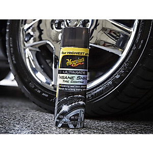 Meguiar's G190315 Ultimate Insane Shine Tire Coating - 15 Oz Spray Can