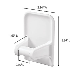 Command Spray Bottle Hanger, Total 2 Holders with 4 Command Strips, 2 Pack of 1 Hanger, Organize Damage-Free