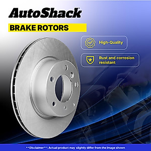 AutoShack Rear Brake Rotors Pair of 2 Driver and Passenger Side Replacement for INFINITI QX60 Q50 FX35 JX35 Q60 M37 QX70 FX37 M56 M35h FX45 Q70L Nissan Pathfinder Quest 2009-2022 Murano AWD R41350PR