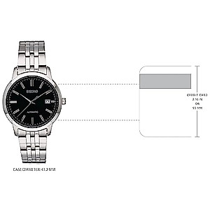 SEIKO male watches Essentials SS Automatic Green Dial