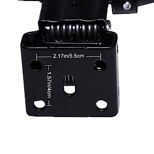 Skuehod Heavy Duty with Adjustment Backrest Tilt Replacement Office Chair Swivel Tilt Control Seat Mechanism Gas Type (155° Tilt Control Back Cushion)