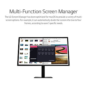LG 22MD4KA-B UltraFine 4K Display 21.5" UHD 4096x2304 4xUSB-C