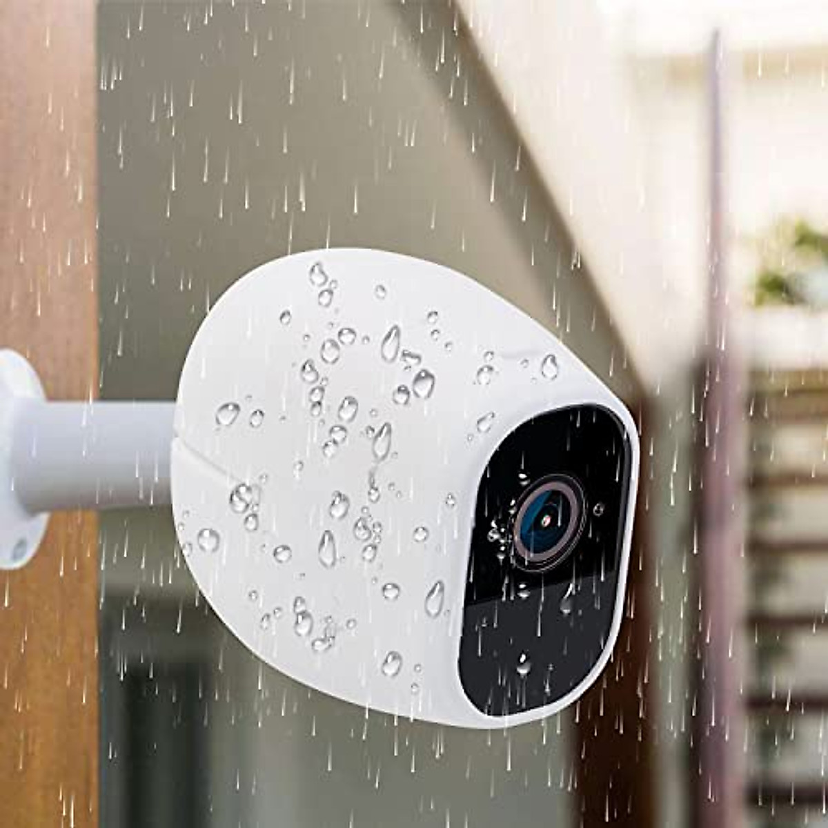 Batmax Set of 3 Silicone Skins for Arlo Pro and Arlo Pro 2 Wire-Free Cameras Covers Protection in Black VMA4200C White