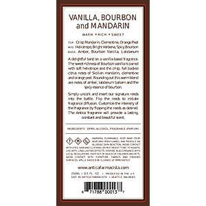 Antica Farmacista Home Ambiance, Vanilla, Bourbon and Mandarin, 8.45 Fl Oz