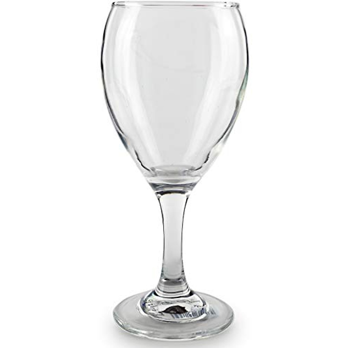 Circleware Vine Wine Glasses Set of 4, All-Purpose Elegant Entertainment Party Beverage Glassware Drinking Cups for Water, Juice, Beer, Liquor, Whiskey and Bar Dining Decor Gifts, 11.5 oz, Clear