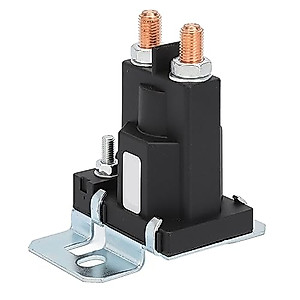 Starter Solenoid, Quick Response 200A Fine Workmanship Lawn Mower Starter Solenoid for Split (12V)