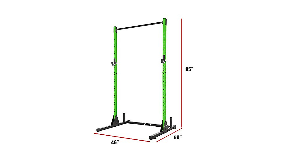 CAP Barbell Power Rack - Heavy Duty Strength Equipment in Green