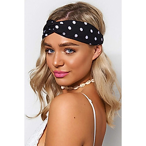 Huachi Boho Headbands for Women Twist Knot Head Bands Headwraps for Wigs African Cute Hair Bands Stretchy Fashion Summer Hair Accessories, 16 Pack