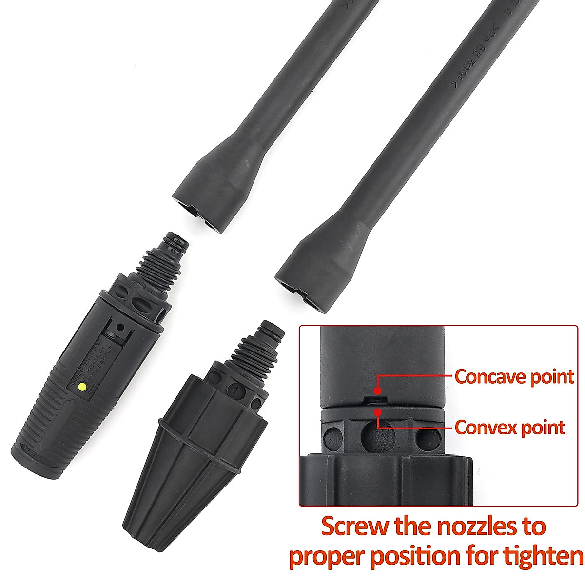 Bear Force High Pressure Water Spray Gun Wand Nozzle, Replacement Pressure Washer Gun Compatible with Portland Pulsar Husky Powerwasher TaskForce TaskMaster ShopForce Electric Pressure Washers