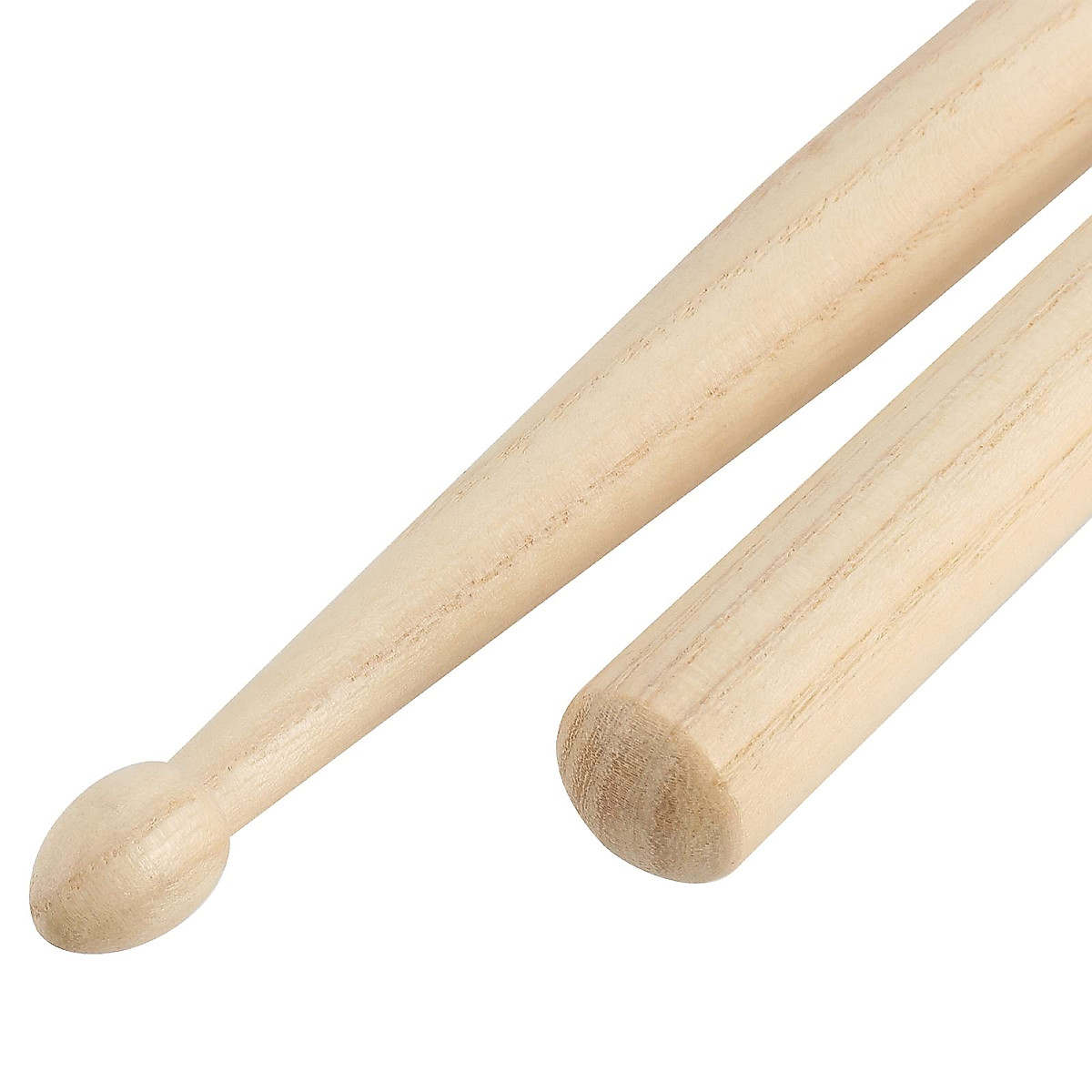 JEUIHAU 18 Pairs Maple Drum Sticks, 5A Wood Tip Drumstick, Classic Wooden Drumsticks for Student and Adult