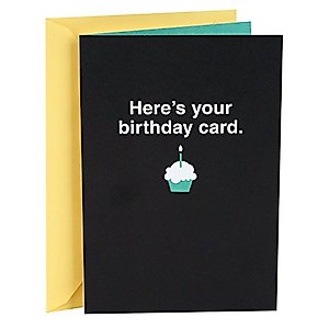 Hallmark 349RZF1006 Shoebox Funny Birthday Card