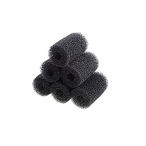 AQUANEAT 6-Pack Pre-Filter Sponge for Aquarium Shrimp Fry Fish Tank Filter 0.4” Intake, Replacement Foam Cover