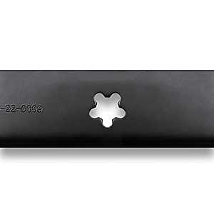 Terre Products, 2 Pack, Mulching Lawn Mower Blades, 42 Inch Deck, Compatible with Craftsman 134149, 138971, 422719, Husqvarna 532134149