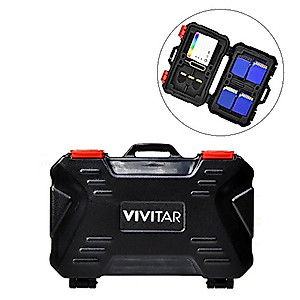 Canon PowerShot SX540 HS Digital Camera + 64GB Memory Card + Camera Case + USB Card Reader + Vivitar Memory Hard Case (24 Slots) + Hand Grip + Complete Accessory Bundle (Renewed)