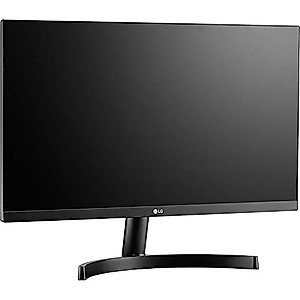 LG 24ML600M-B 24 inch FHD IPS LED 1920x1080 AMD FreeSync 3-Side Borderless Monitor Bundle with Deco Gear HDMI Cable 2 Pack + Gamer Surface Mousepad + Screen Cloth