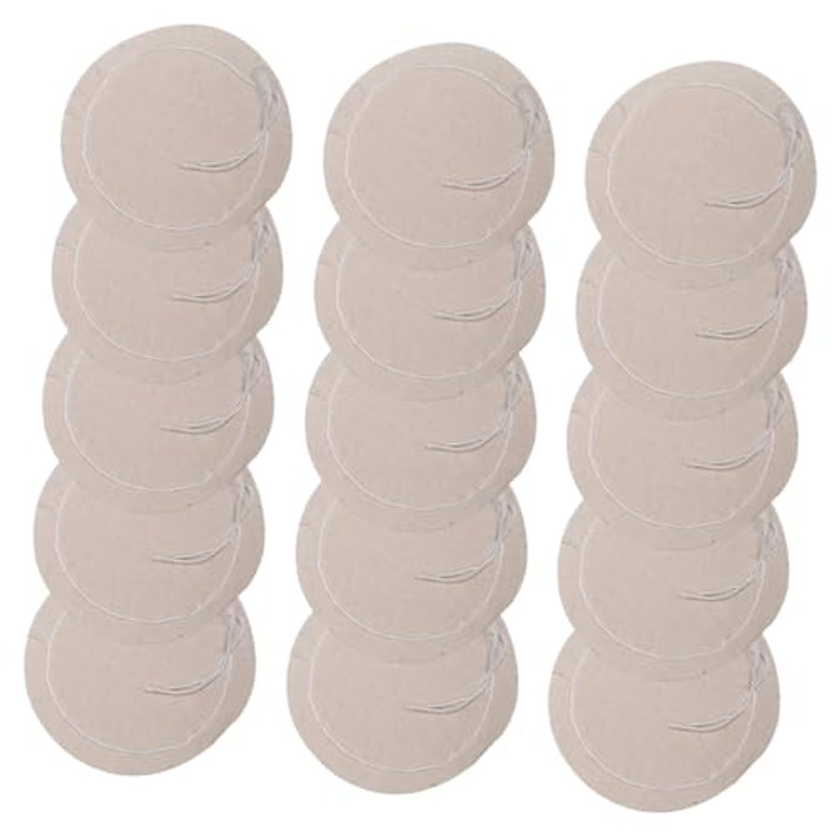 CRAFTHROU 20pcs Coffee Pot Filter Cloth Espresso Maker Coffee Filter Clothes Coffee Filter Paper Bag Espresso Pitcher Coffee Pot Tool Thai Tea Strainer Coffee Supply Coffee Tool Beige Cotton