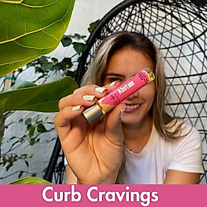 21 drops Abstain Citrus Essential Oils Roll-On l Organic Therapeutic Grade Essential Oils for Appetite Control and Stress l Healing Solutions l 8ml