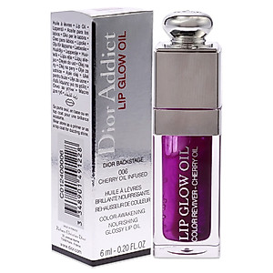 Christian Dior Dior Addict Lip Glow Oil - 006 Berry Women Lip Oil 0.2 oz