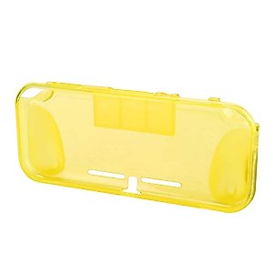 Socobeta Good Hand Feeling Sweat Proof Storage Accessories Protective Case Cover for Game Host(Yellow)