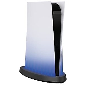 Venom Console Docking Station for the PS5 - RGB LED Light - PS5 Vertical Holder Stand Accessory - Black